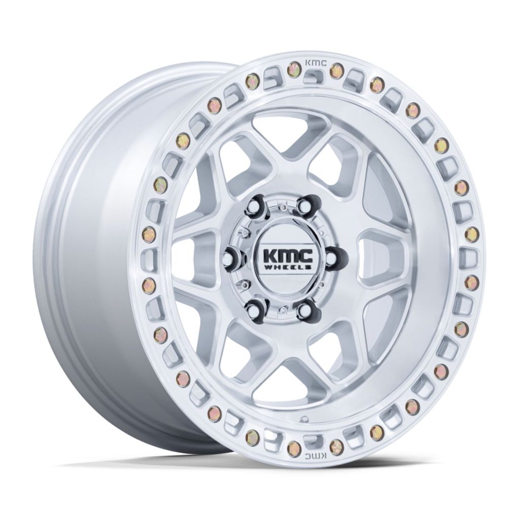 KMC TORX Gloss Silver Machined Face – Bud's Tyres